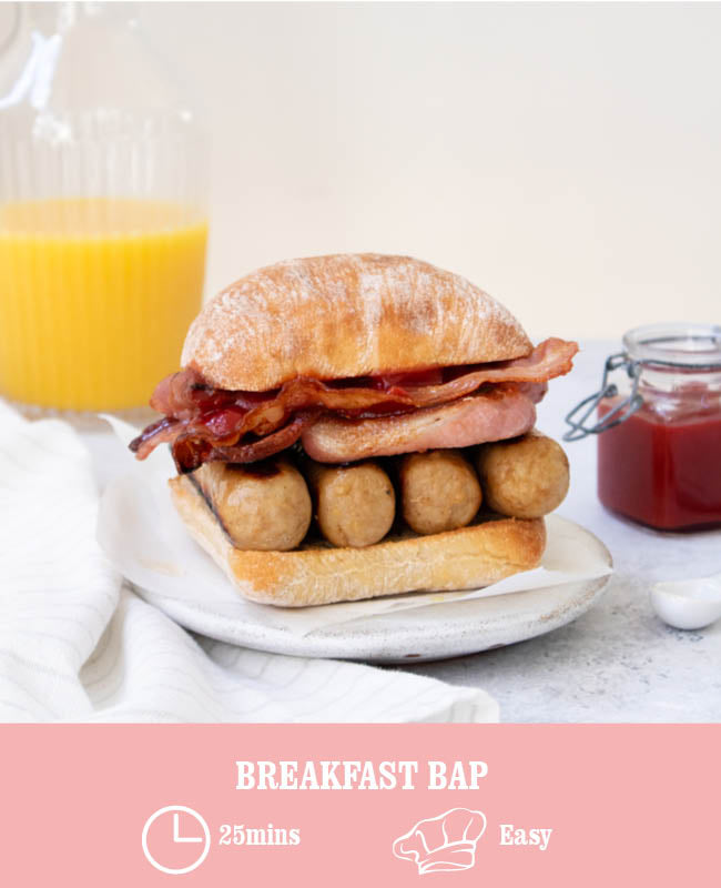 Breakfast Bap – Heck Food Ltd