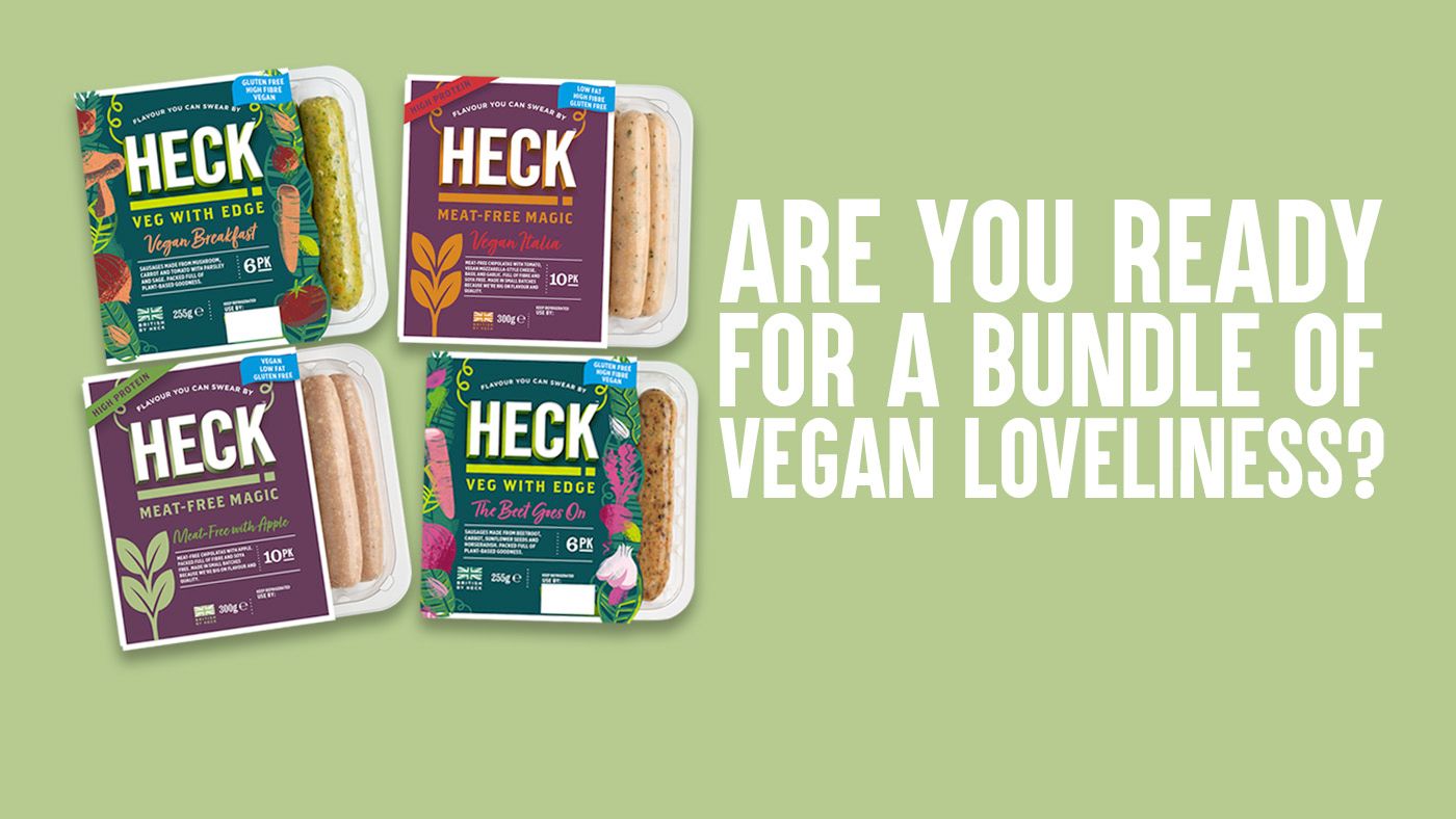 Are You Ready For A Bundle Of Vegan Loveliness? – Heck Food Ltd