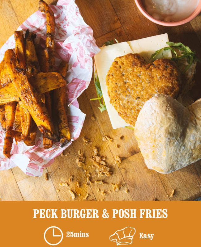 PECK! Burger & Posh Fries – Heck Food Ltd