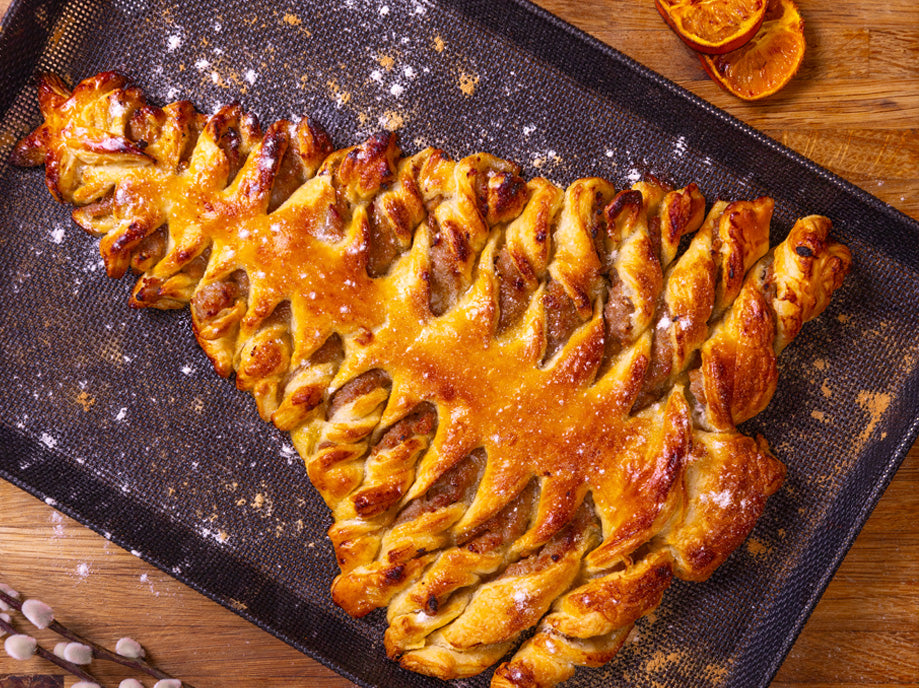 Pork and marmalade pastry tree – Heck Food Ltd