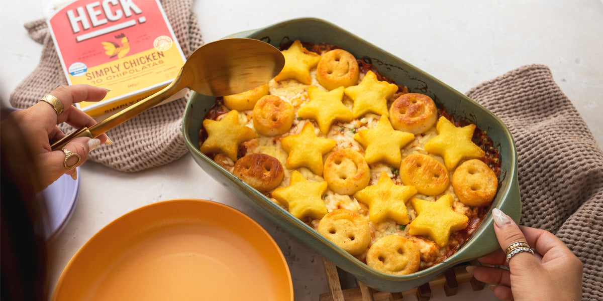 Smiley sausage pie – Heck Food Ltd