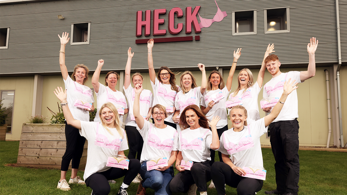 Noticed the Bra-illiant Sign on the HECK! Factory? – Heck Food Ltd