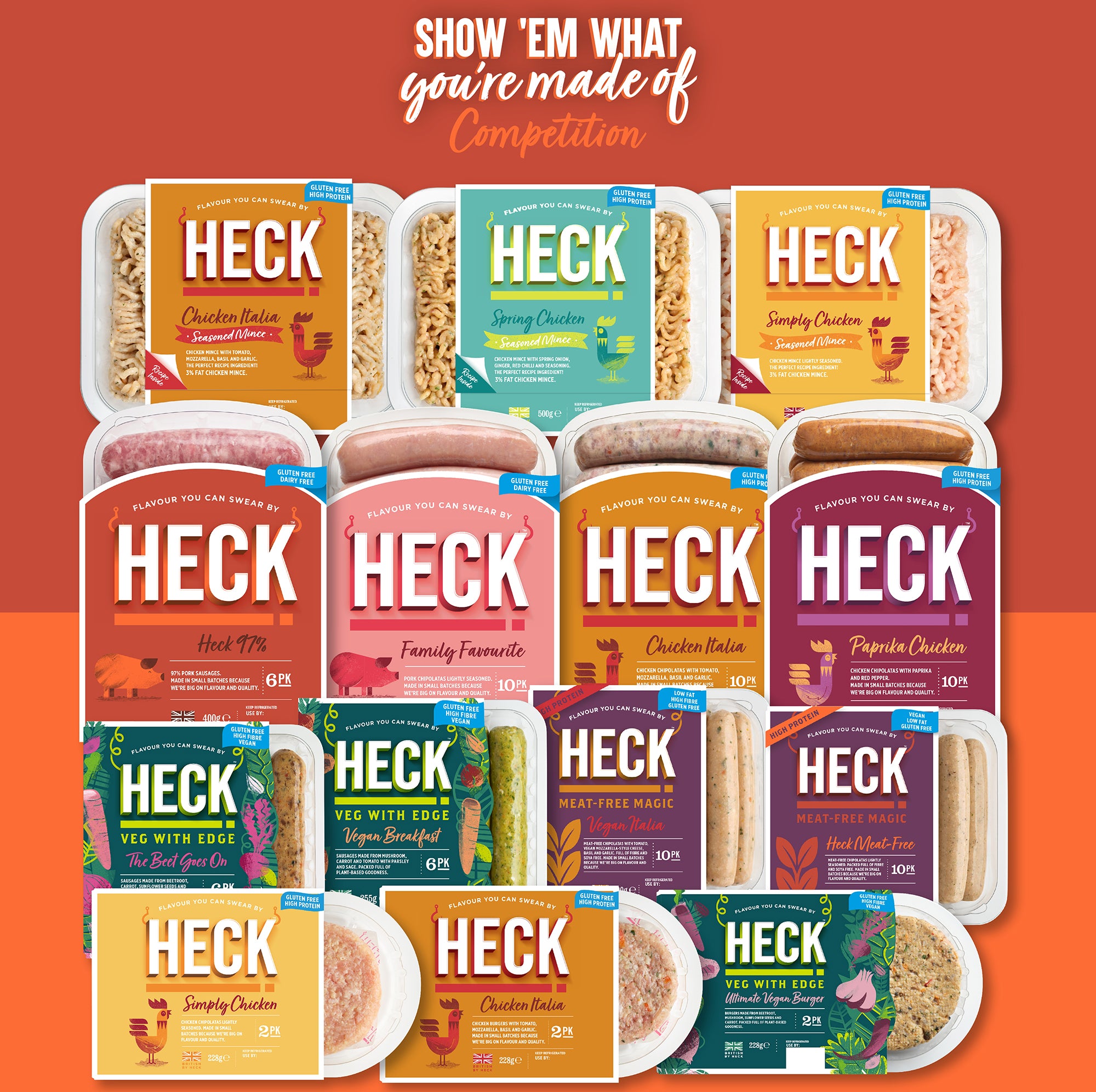 We’ve Got A Full HECK Deck Up For Grabs This Week – Heck Food Ltd