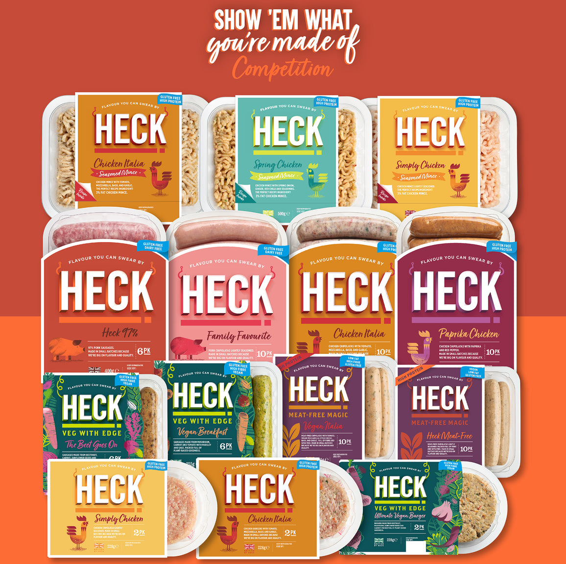We’ve Got A Full HECK Deck Up For Grabs This Week – Heck Food Ltd
