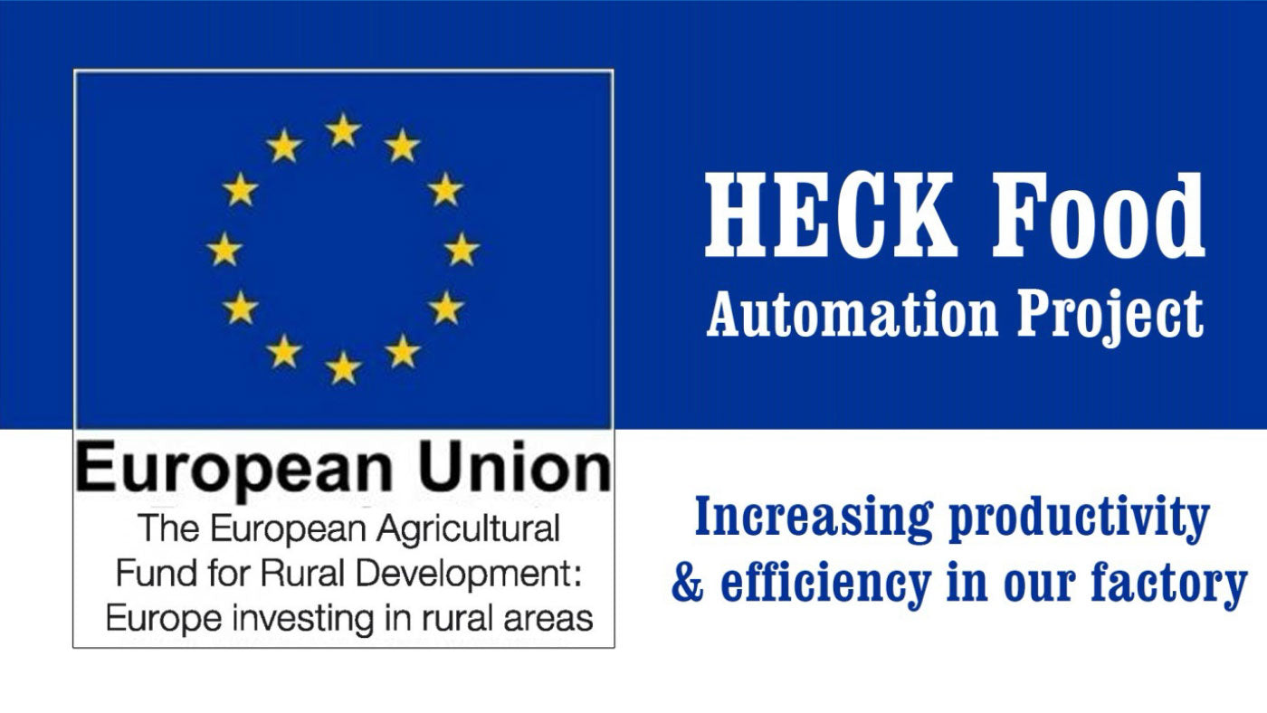 New automation machinery – Heck Food Ltd