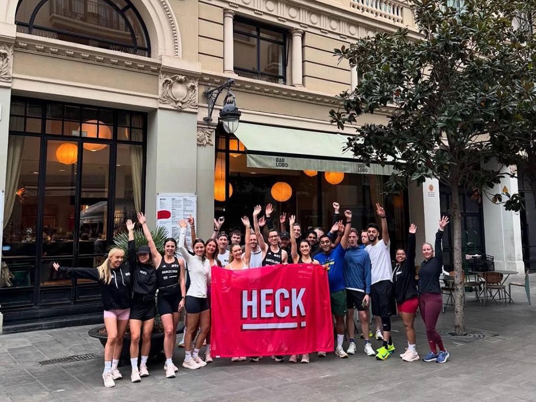 HECK!’s Amy Takes on the Barcelona Half Marathon – Heck Food Ltd