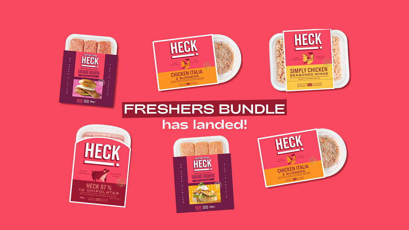 Kickstart Uni Life with the HECK! Freshers Bundle – Heck Food Ltd