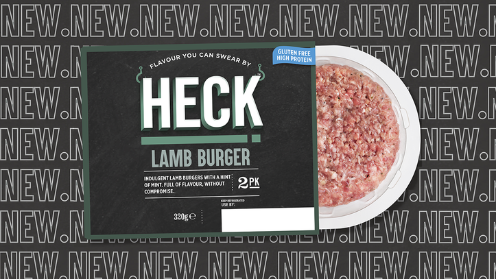 New on Ocado: HECK! Lamb Burgers – Heck Food Ltd