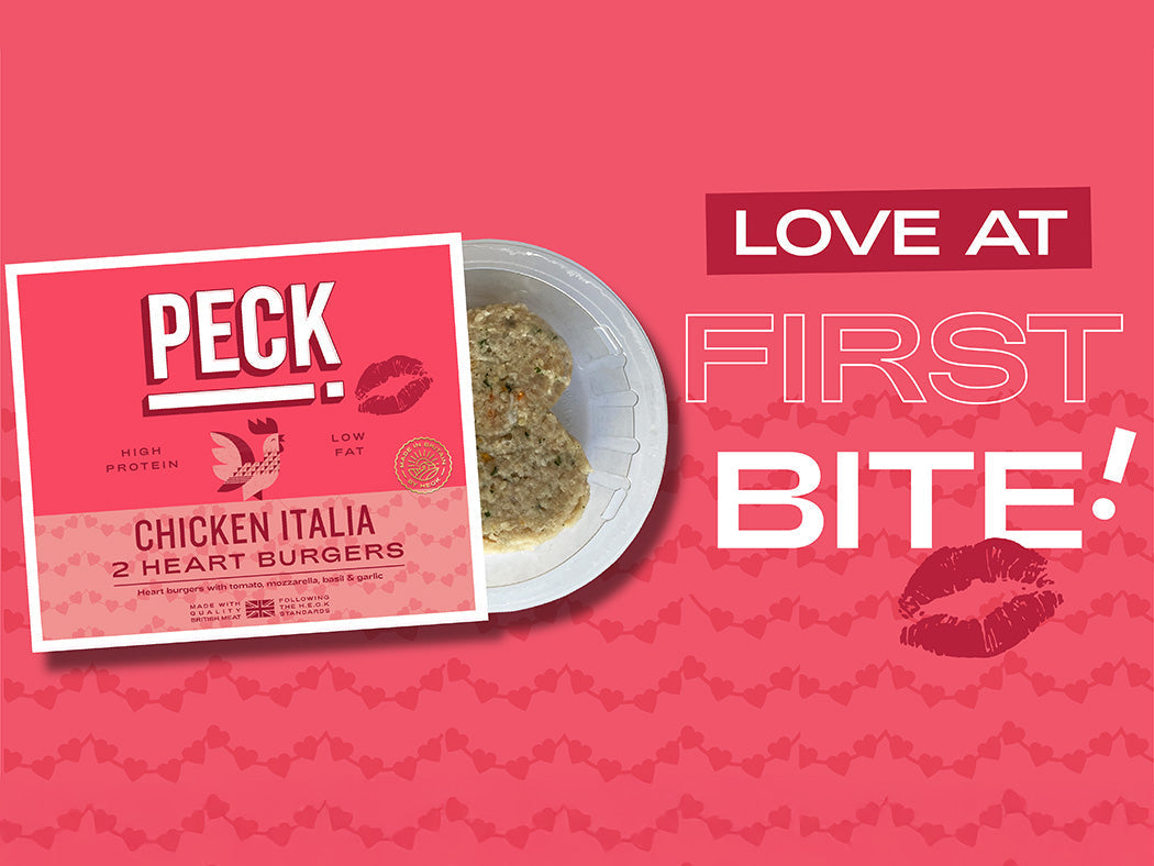 Fall in Love with PECK! Our Heart-Shaped Valentine’s Burgers are Back ...