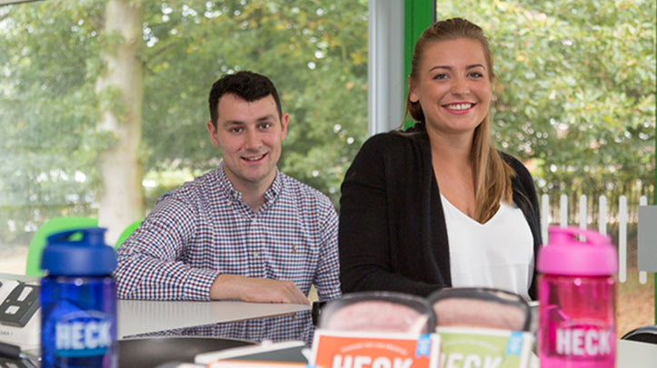 HECK’s Ellie & Ben Inspire The Next Generation – Heck Food Ltd