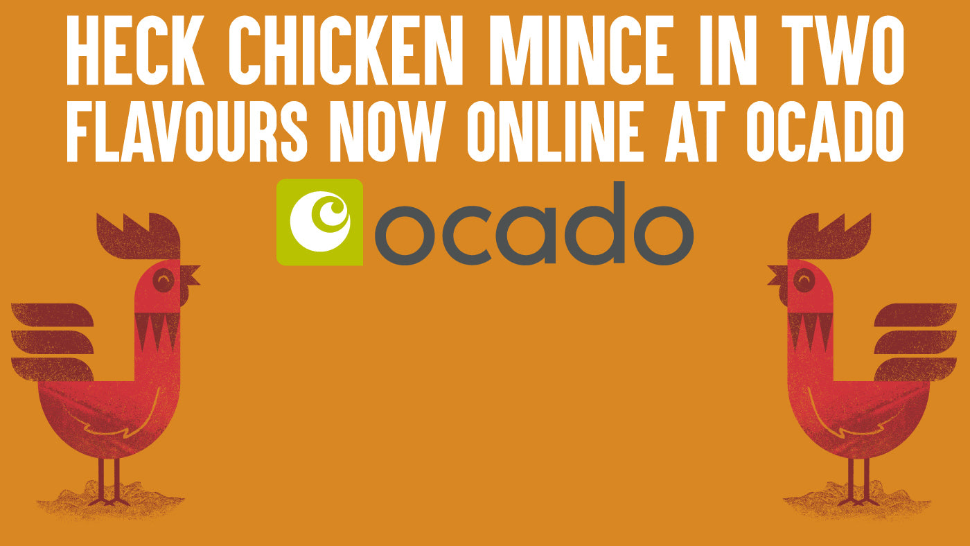 HECK Chicken Mince In Two Flavours Now Online At Ocado – Heck Food Ltd