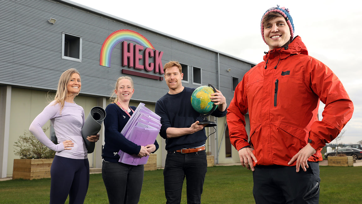 The HECK Team Show Us What They’re Made Of! – Heck Food Ltd