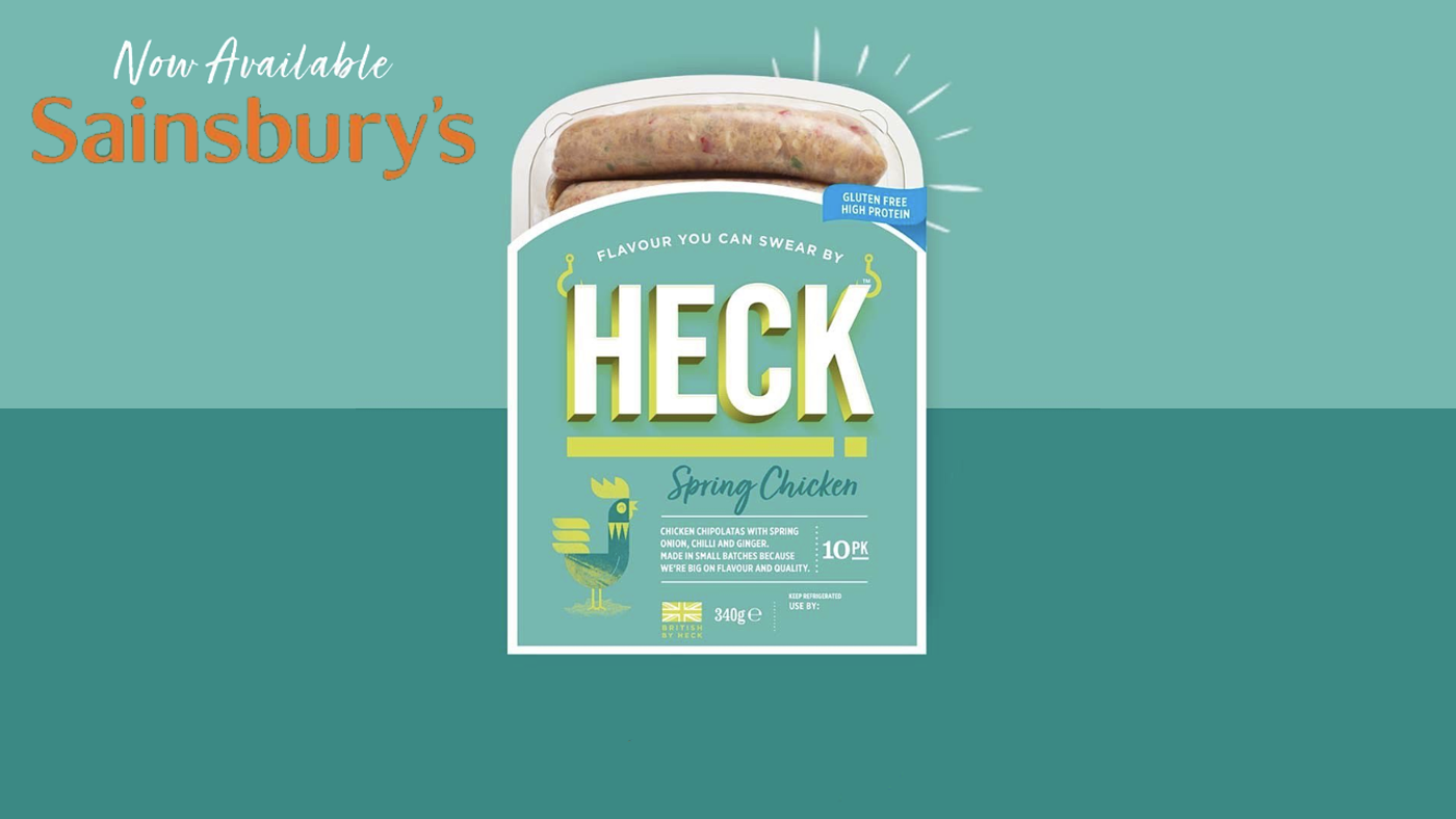 HECK Spring Chicken Chipolatas Have Made it to Sainsbury’s! – Heck Food Ltd