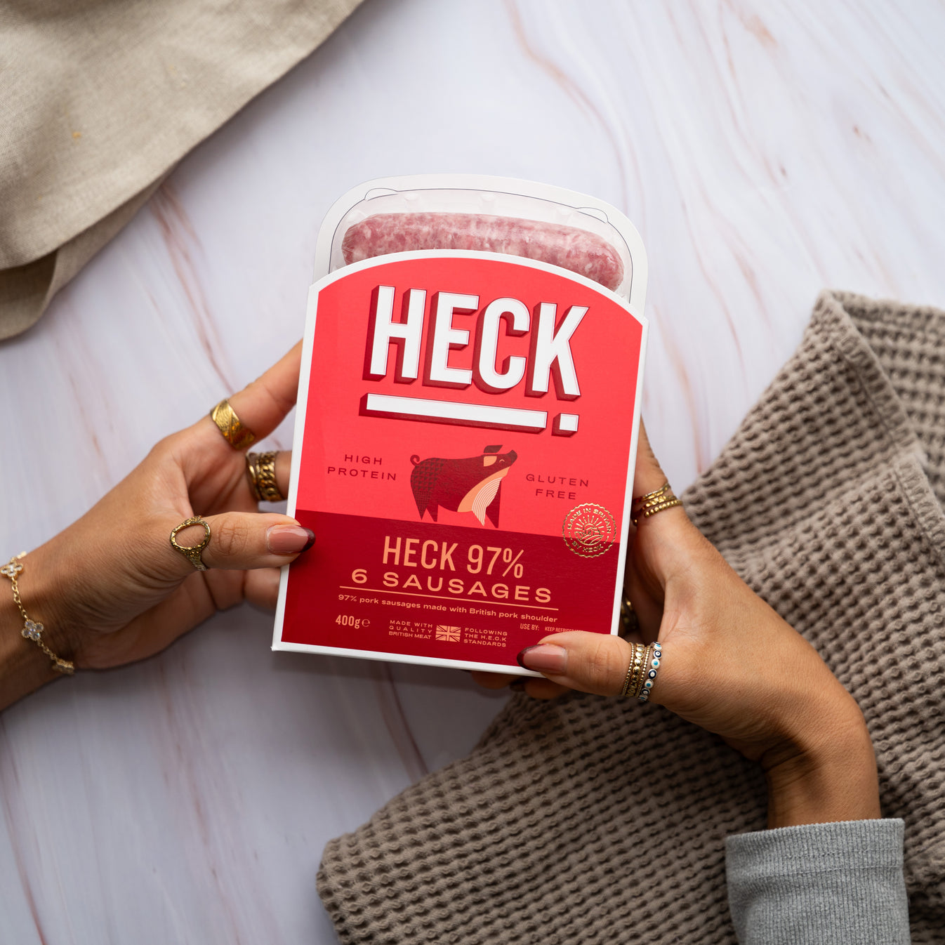 Heck 97% Pork Sausages | Tasty Pork Sausages | The UK's Favourite ...